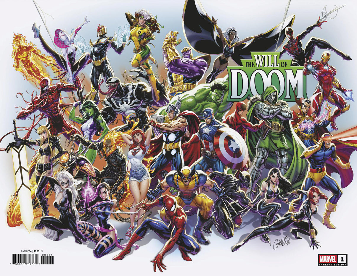 The Will Of Doom #1 J. Scott Campbell Wraparound Variant – Njoy Games ...